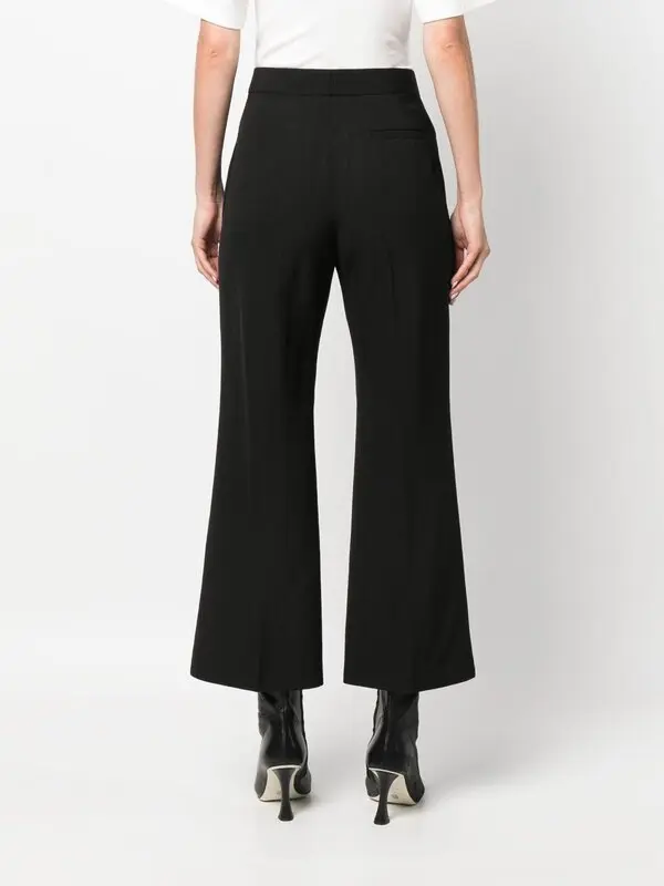 JIL SANDER Belted Cropped Trousers