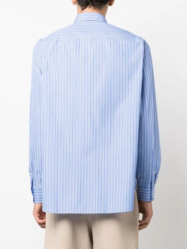 LANVIN Striped Long-sleeve Shirt