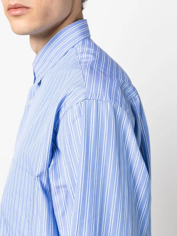 LANVIN Striped Long-sleeve Shirt