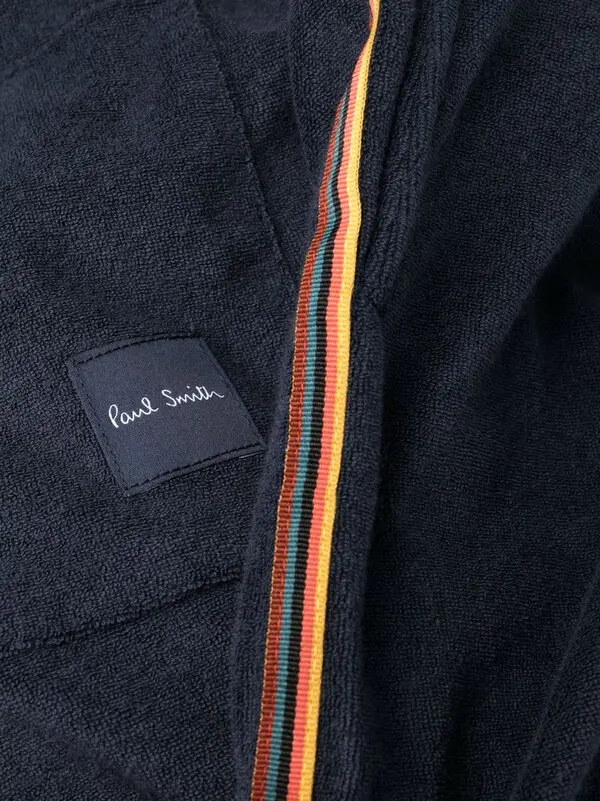 Paul Smith Artist-stripe Towelling Shorts - Blue