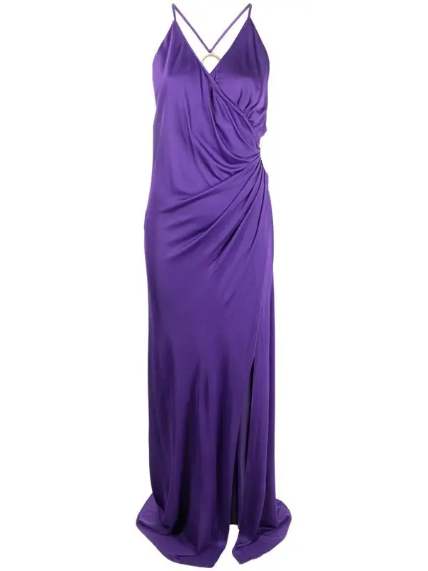 Pinko Ide-lit Ruched Leevele Gown
