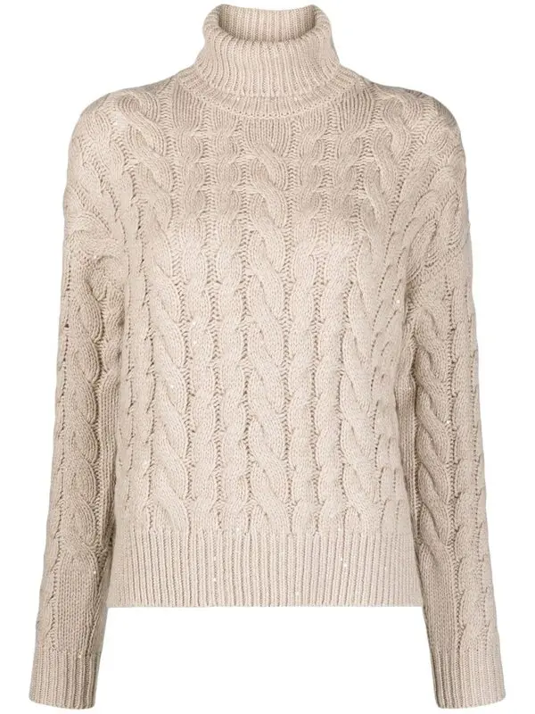 Brunello Cucinelli Cable-knit Cashmere Jumper