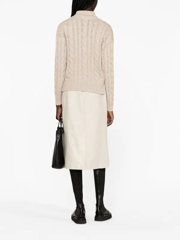 Brunello Cucinelli Cable-knit Cashmere Jumper
