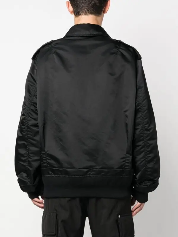 Sacai Zip-up Cotton-blend Bomber Jacket