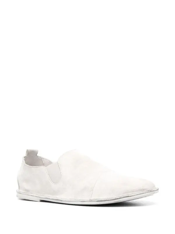 Marsèll Strasacco Suede Loafers - White