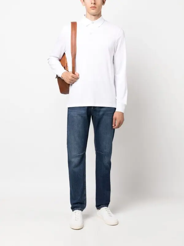 Brunello Cucinelli Mid-rise Straight-leg Jeans - Blue