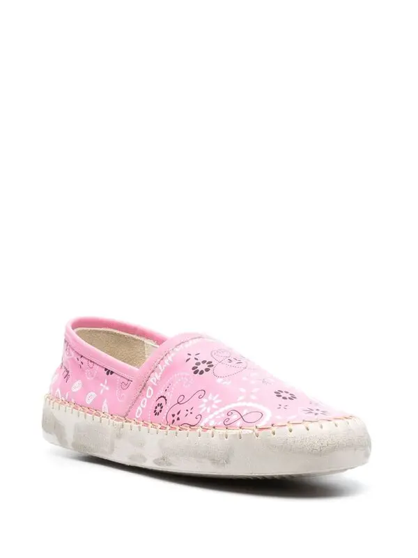 Philippe Model Bandana Print Espadrilles