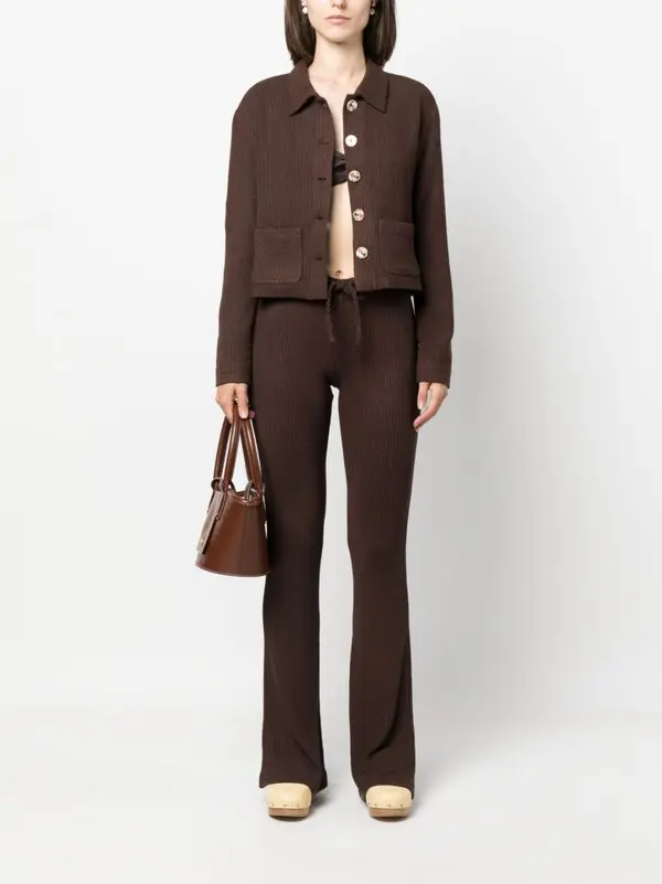 SIEDRES Yuna Knit Cropped Cardigan