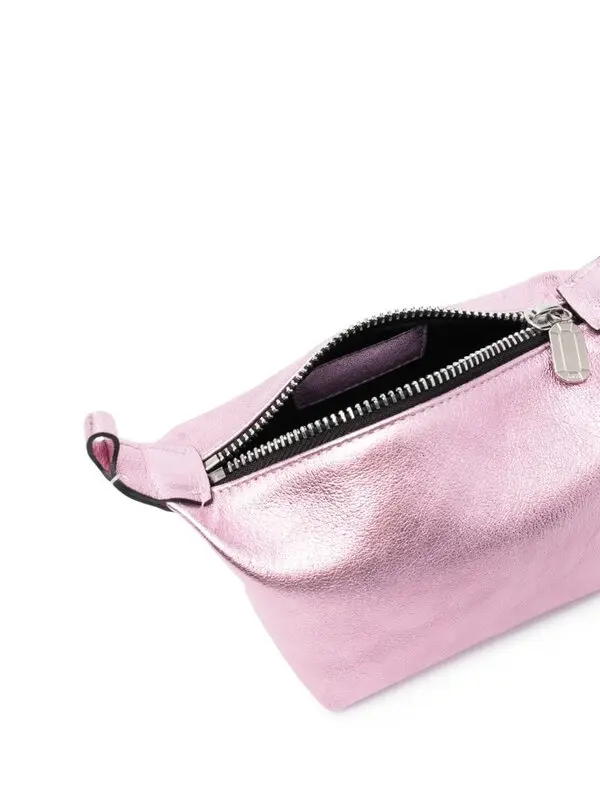 EERA Tiny Moon Leather Tote - Pink