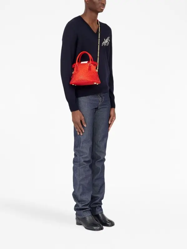 MAISON MARGIELA 5ac Micro Handbag - Red