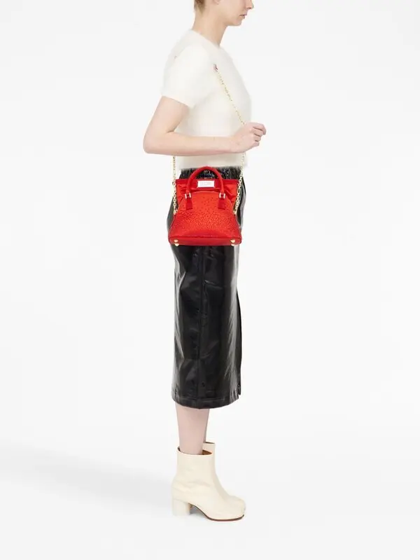 MAISON MARGIELA 5ac Micro Handbag - Red
