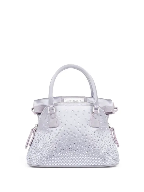 MAISON MARGIELA Micro 5ac Cinema Inferno Shoulder Bag - Silver