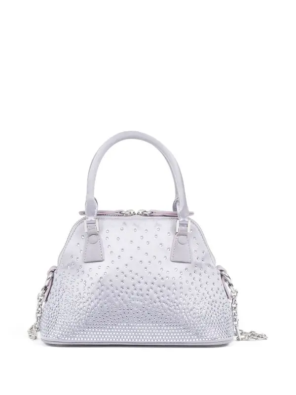 MAISON MARGIELA Micro 5ac Cinema Inferno Shoulder Bag - Silver