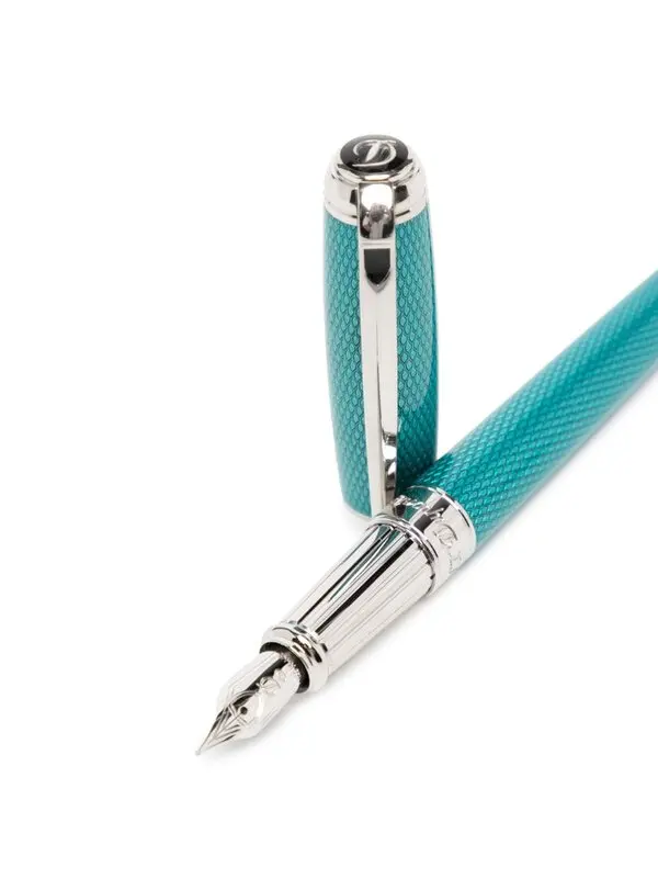 S.t. Dupont Line D Large Fountain Pen - Blue