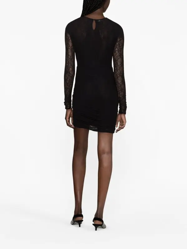 Philosophy Di Lorenzo Serafini Chantilly Lace Minidress