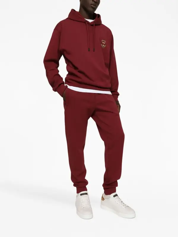 Dolce & Gabbana Embroidered Logo Pullover Hoodie