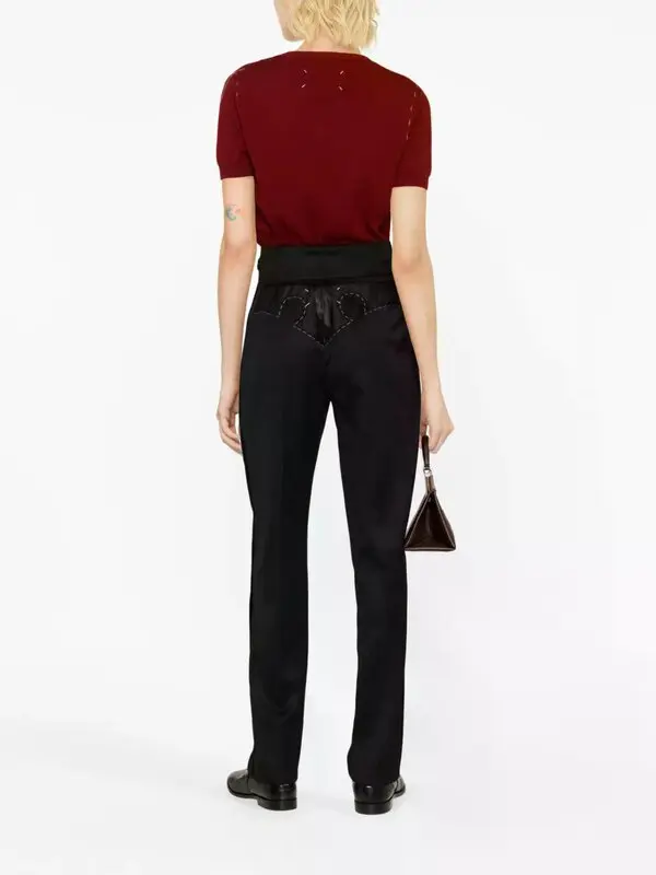 MAISON MARGIELA Four-stitch Tapered Trousers
