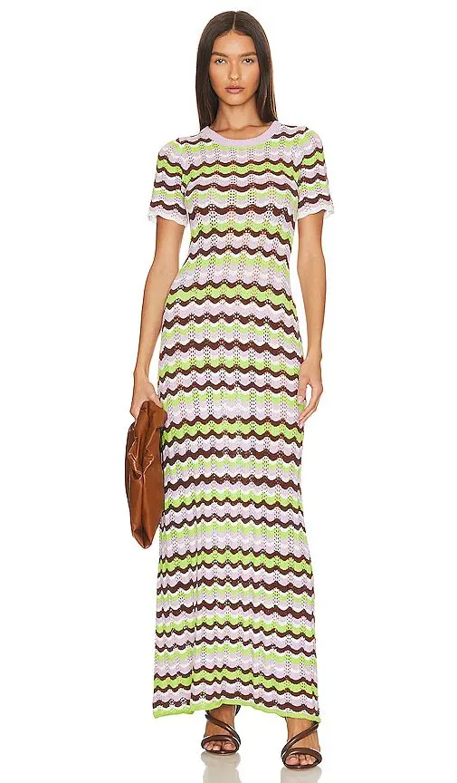 Olivia Rubin Kaila Maxi Dress In Green