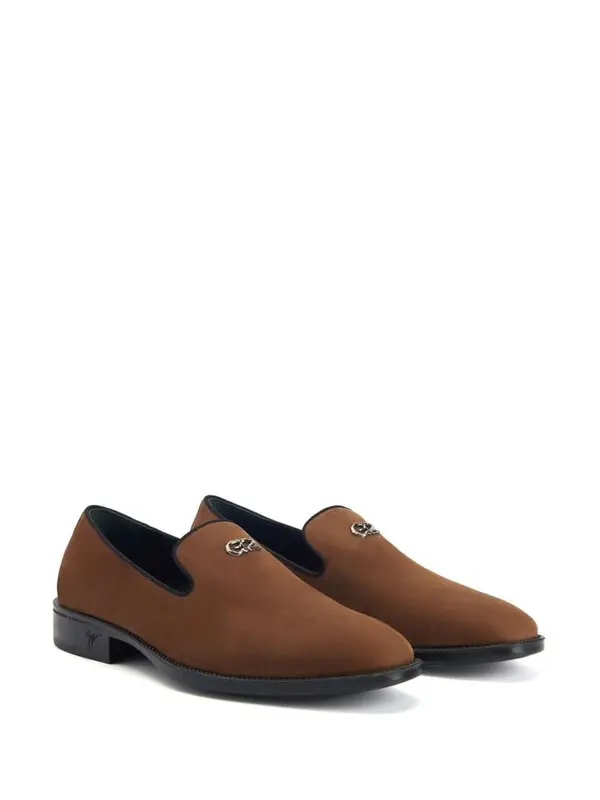 GIUSEPPE ZANOTTI Leather Loafers