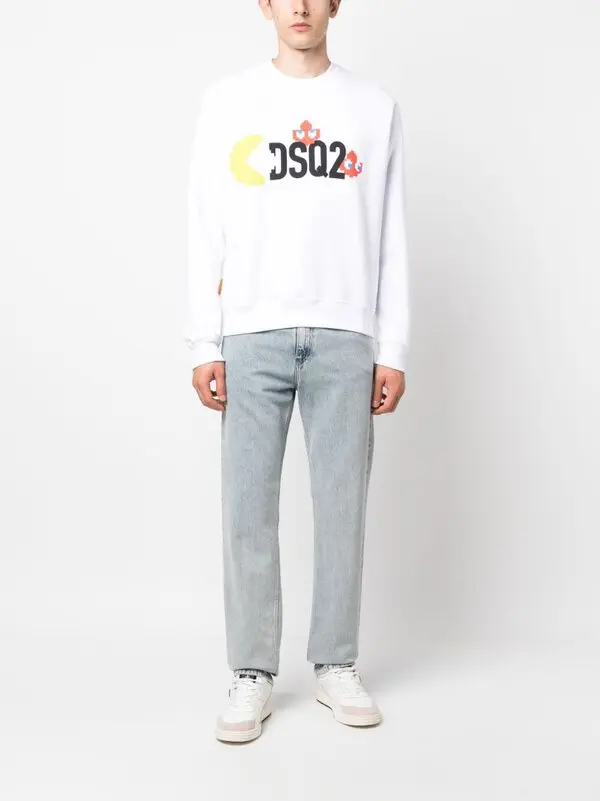 Dsquared2 Logo-print Cotton Sweatshirt