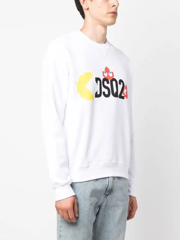 Dsquared2 Logo-print Cotton Sweatshirt