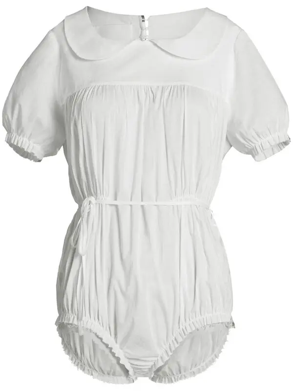 MAISON MARGIELA Four-stitch Cotton Bodysuit