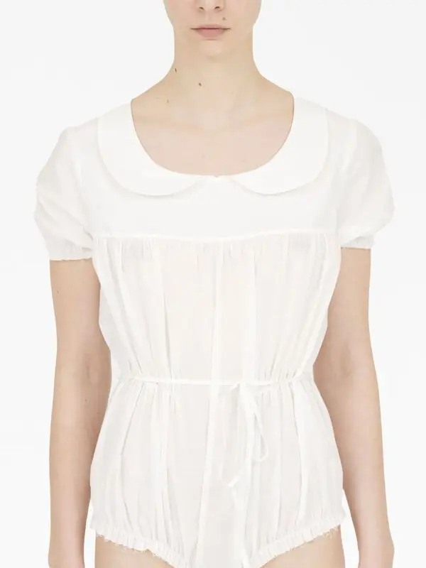 MAISON MARGIELA Four-stitch Cotton Bodysuit