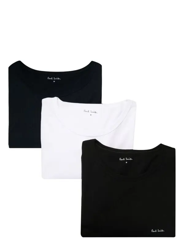 Paul Smith Logo-print Organic Cotton T-shirt - White