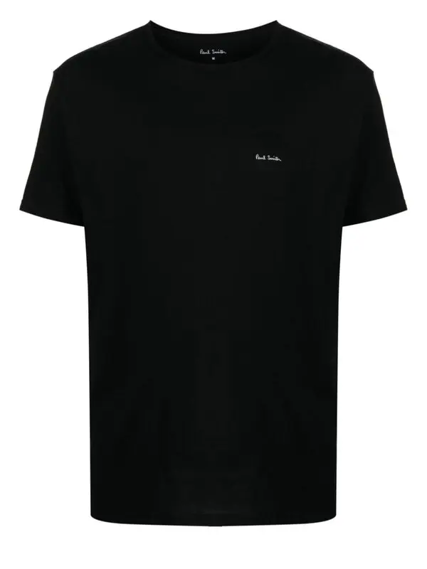 Paul Smith Logo-print Organic Cotton T-shirt - White