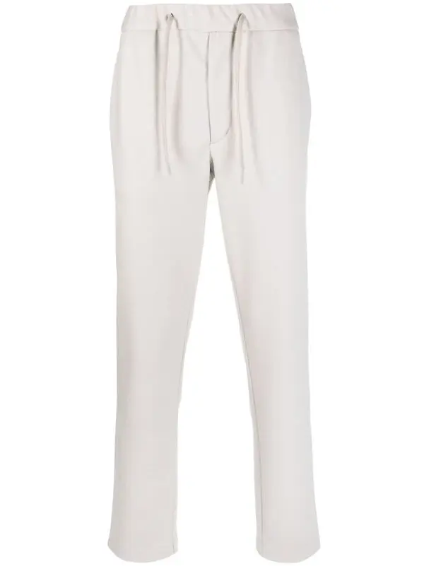 Herno Drawstring Straight-leg Trousers - Neutrals