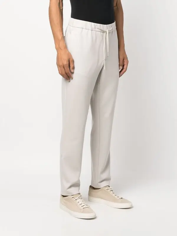 Herno Drawstring Straight-leg Trousers - Neutrals