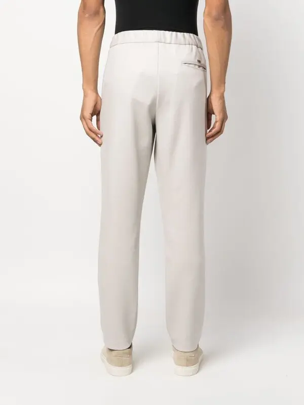 Herno Drawstring Straight-leg Trousers - Neutrals