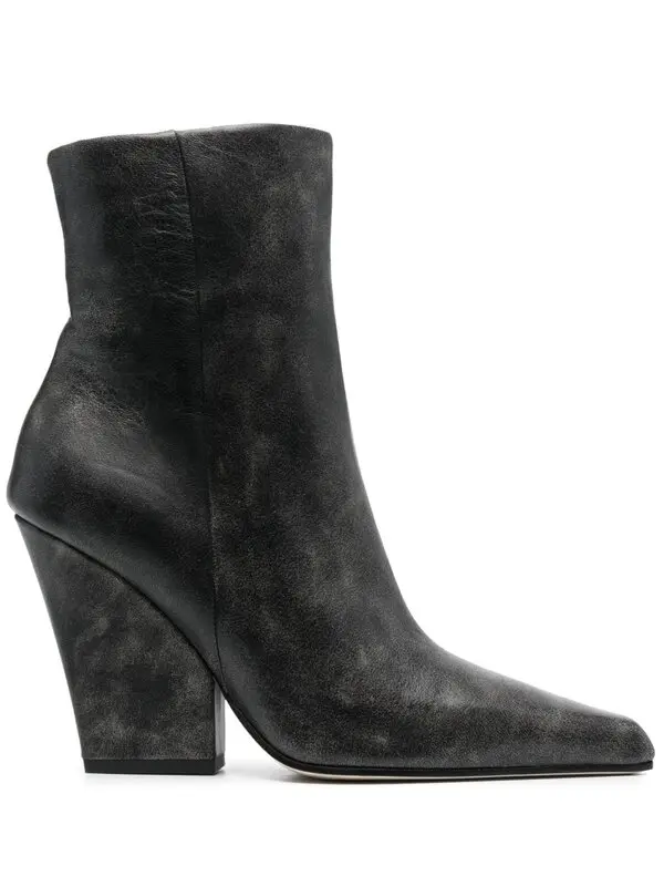 Paris Texas 90mm Pointed-toe Ankle Boots