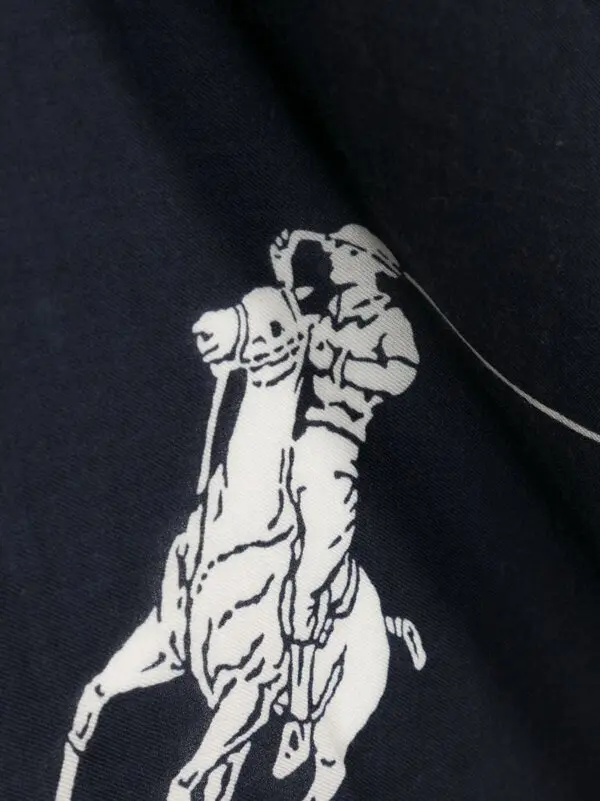 Ralph Lauren Polo Pony Wool Scarf