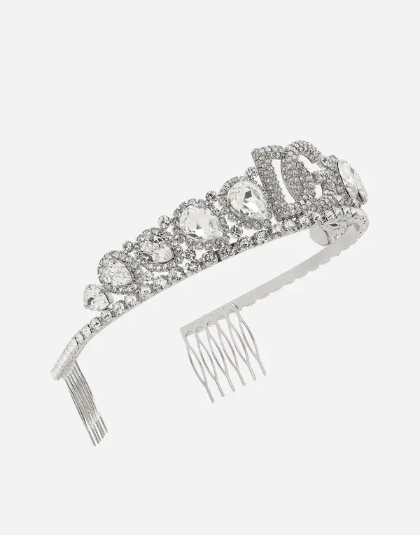 Dolce & Gabbana Diadem With Dg Logo