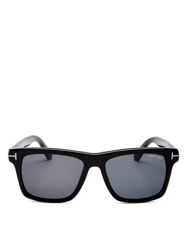 TOM FORD Square Sunglasses - Black/smoke