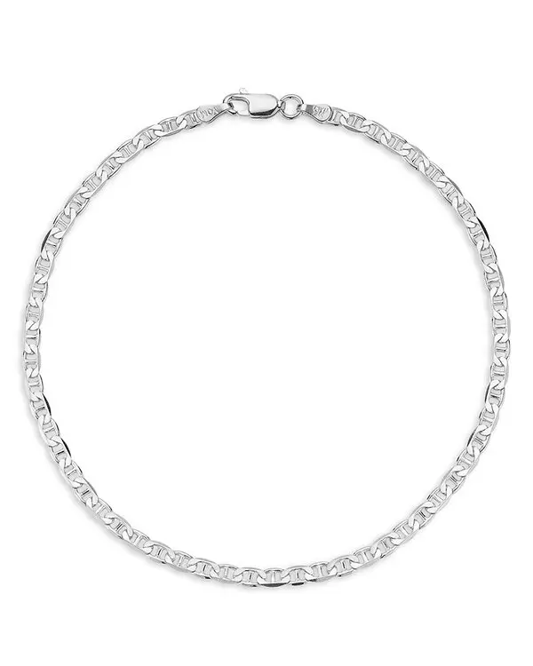 MILANESI AND CO Sterling Mariner Link Chain Bracelet - Silver