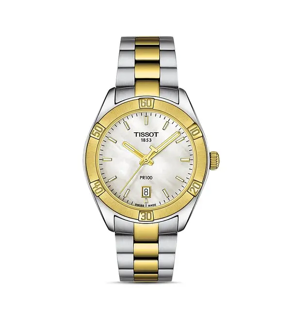 TISSOT Pr 100 Classic 36mm Watch - Two Tone