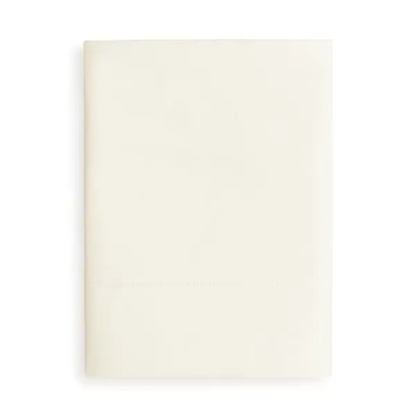 MATOUK Sierra Hemstitch Flat Sheet, Full/queen - Ivory