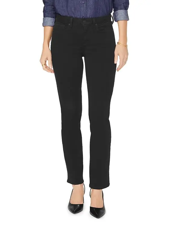 NYDJ Sheri Slim Jeans - Black