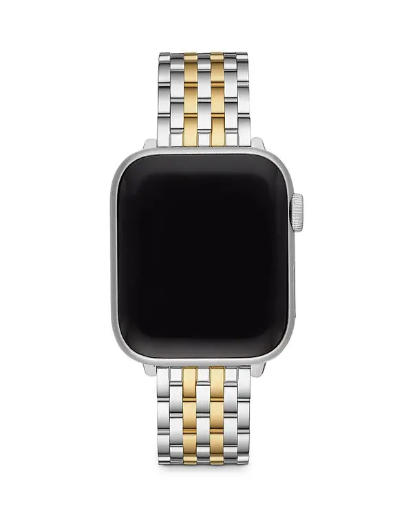 Michele 18k Bracelet Band For Apple Watch - Silver/gold