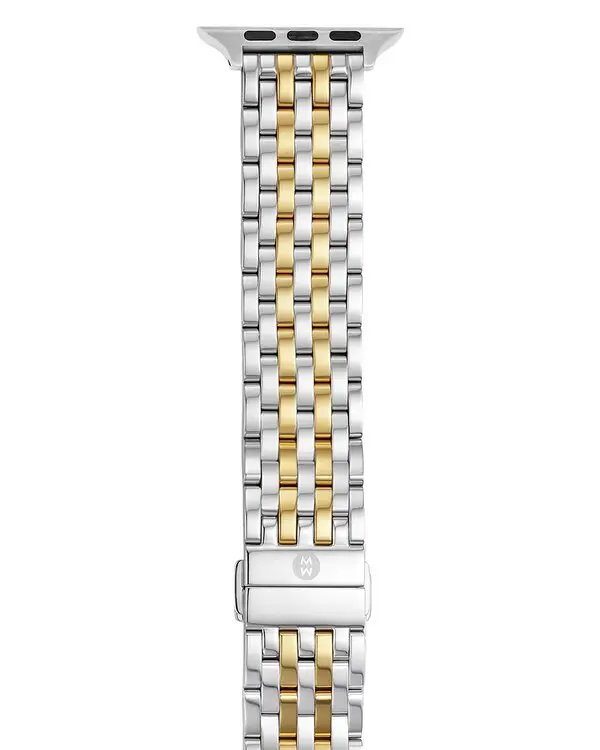 Michele 18k Bracelet Band For Apple Watch - Silver/gold