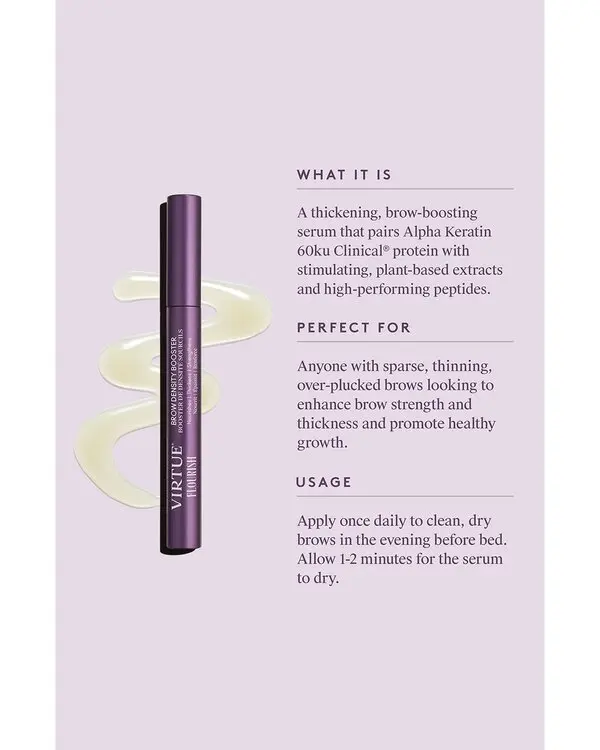 Virtue® Flourish Brow Density Booster 0.14 Oz