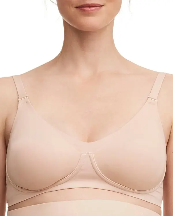 Chantelle Pure Maternity Nursing Bra - Nude Blush