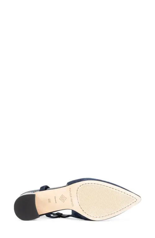 DONALD PLINER Song Slingback Pump - Navy