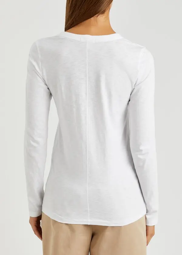 Rag & Bone Slub Cotton Top - White