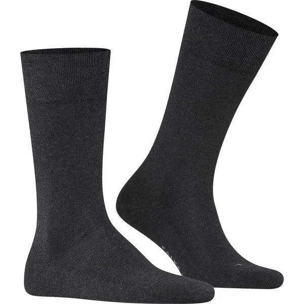 Falke Sensitive London Cotton Blend Socks - Ant Melange