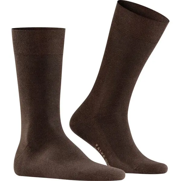 Falke Sensitive London Cotton Blend Socks - Brown