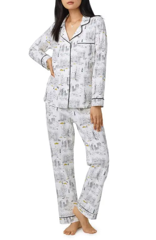 BEDHEAD PAJAMAS Print Jersey Pajamas - City That Never Sleeps