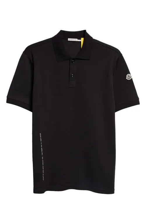 Moncler Cotton Piqué Polo